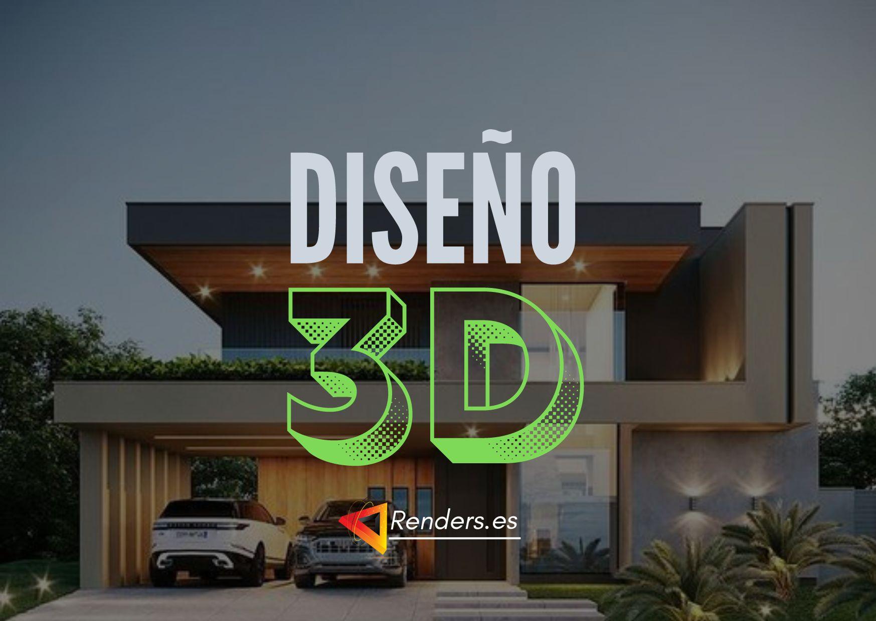 Render 3D - Renders arquitectura - render de interiores - diseño 3D