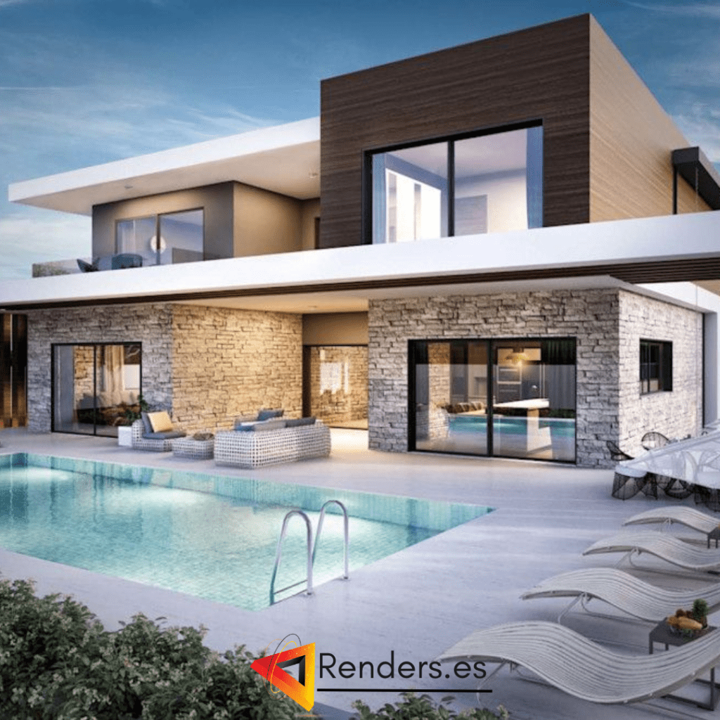 Render 3D - Renders arquitectura - render de interiores - diseño 3D